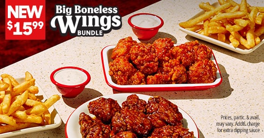 Wings at pizza hut price store