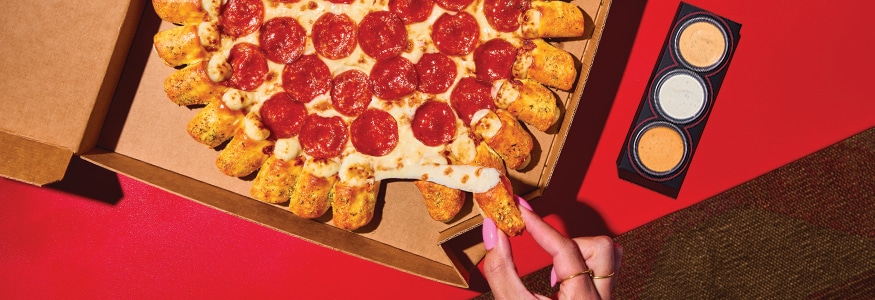 Pizza Hut Cheesy Bites & Ranch Lovers Flight | Pizza Hut